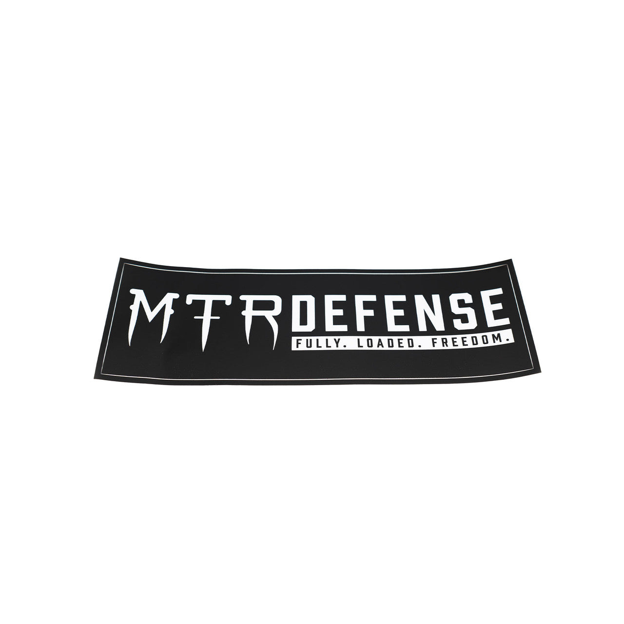MTR Defense Bumper Sticker